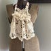 Boho Ruffled Necktie Collar: Shabby Chic Tattered Scarflet - Etsy