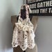Boho Ruffled Necktie Collar: Shabby Chic Tattered Scarflet - Etsy