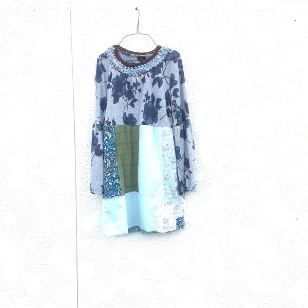 Patchwork Dress - Etsy