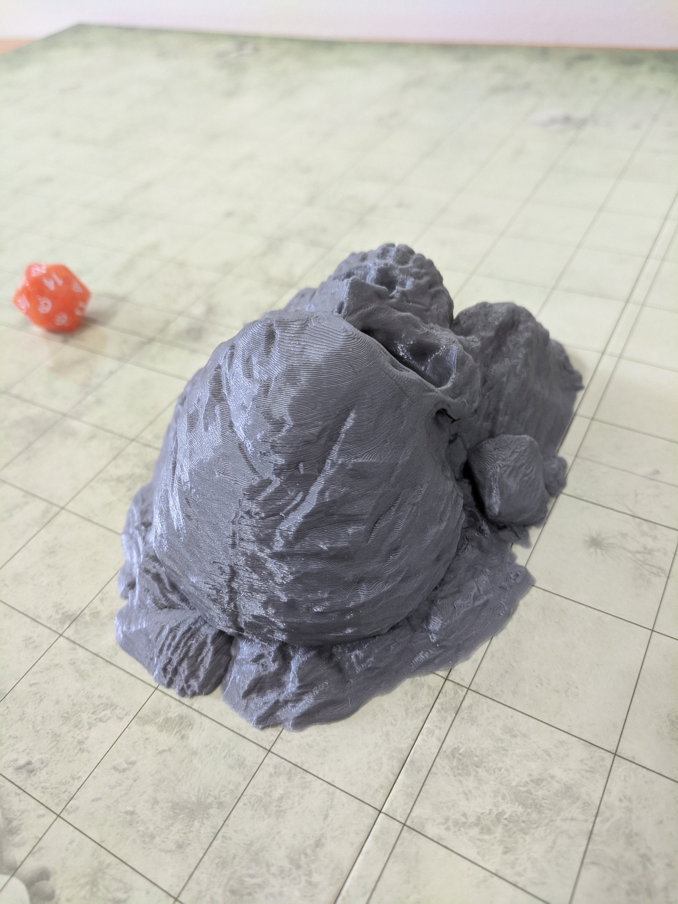Unpainted Skull Cavern DND Terrain | 3D Printed Cave Entrance - Etsy