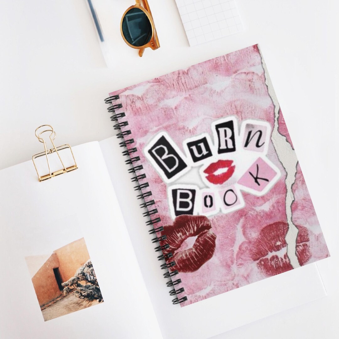 Cute Burn Book Notebook - Etsy
