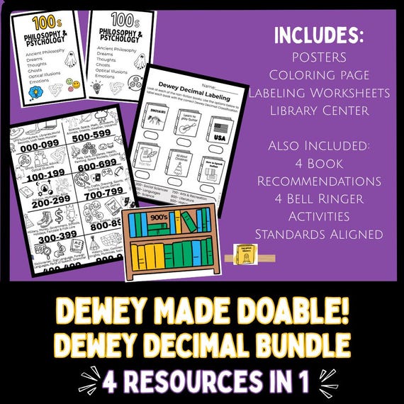 Dewey Decimal System For Kids Worksheets 7 Best Images Of Free