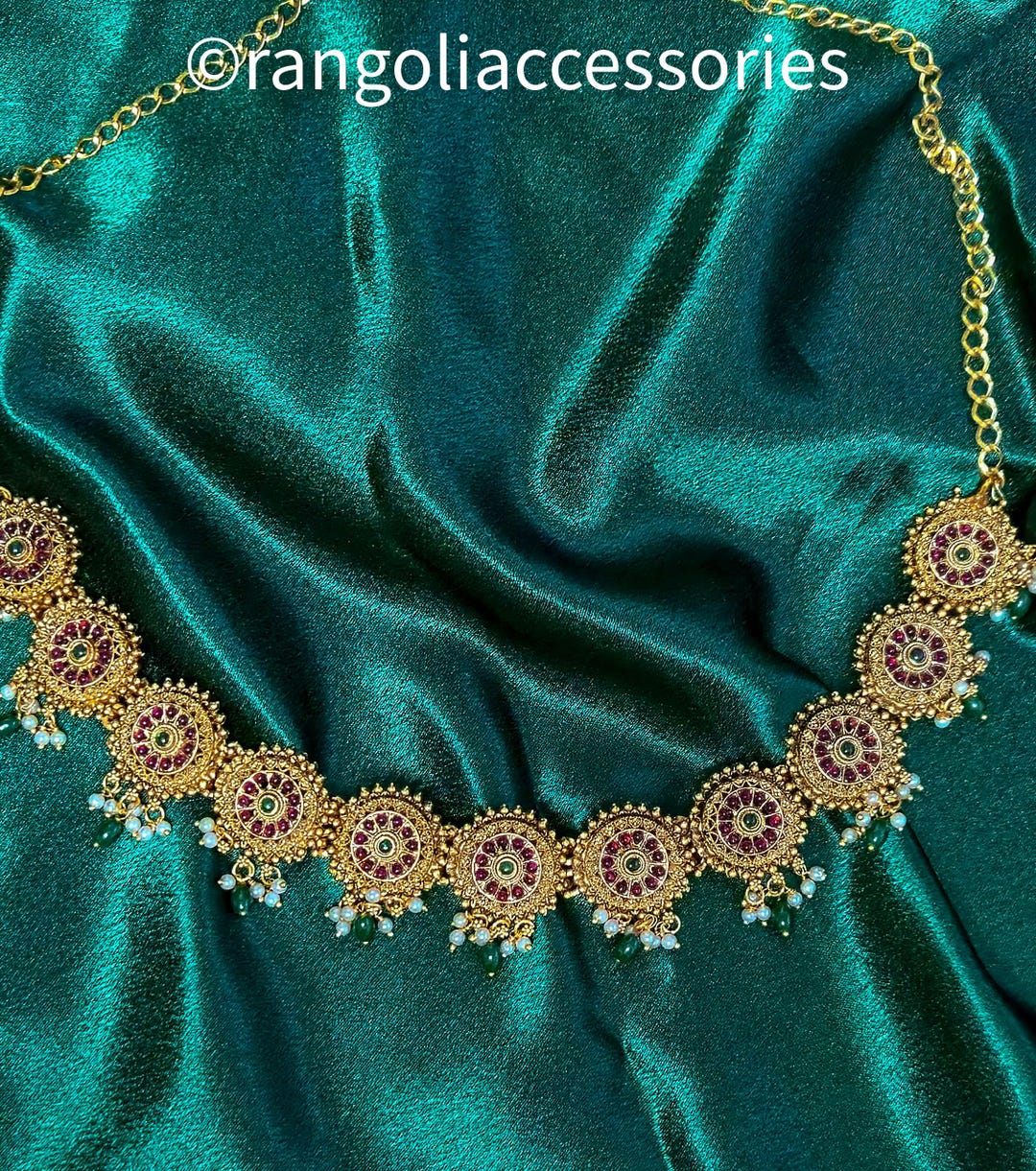 Ethnic Hip Chain Gold Traditional Indian Hip Chain Wedding Hip Chain ...