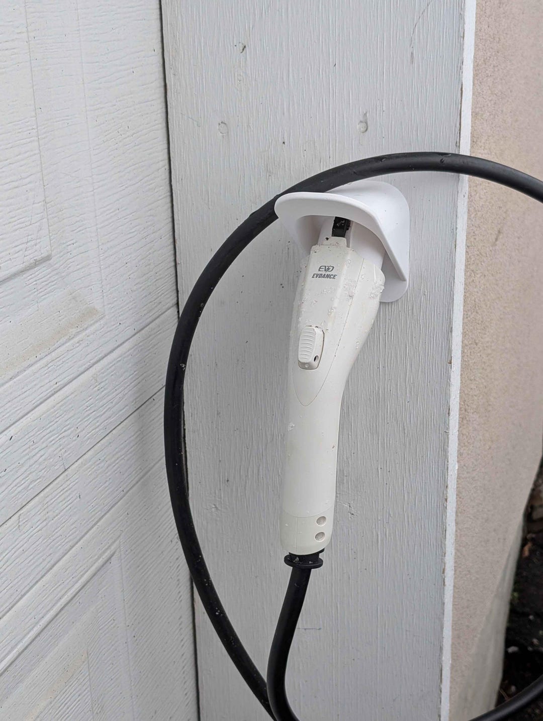 J1772 Wall Mount EV Charger Dock With Cable Hanger - Etsy