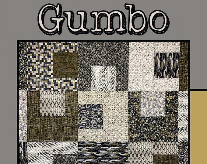 Gumbo Quilt Pattern, Villa Rosa Designs VRDMC089, Fat Quarter FQ ...