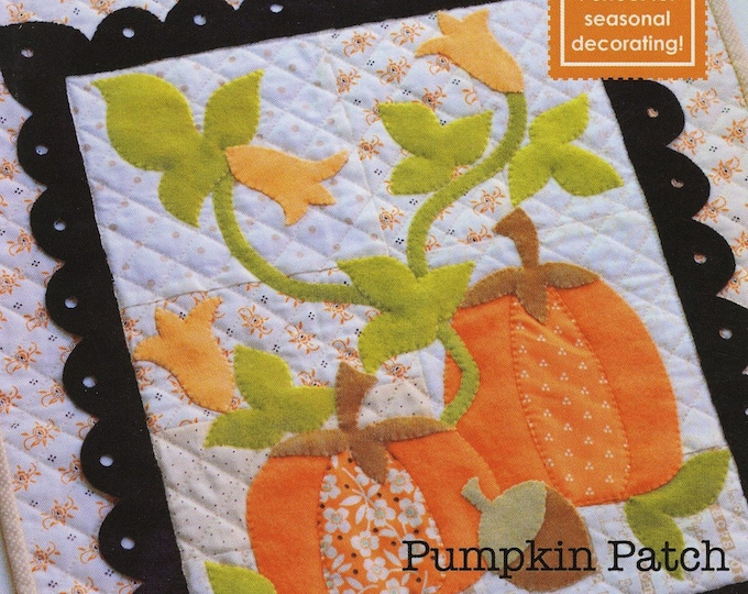 Pumpkin Patch Quilt Pattern - Figs Woolies - Fig Tree Co FTQ102W ...