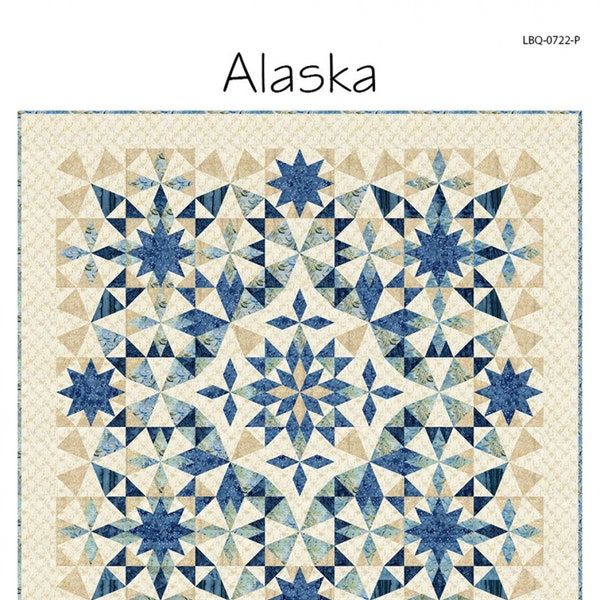 Alaska Star Quilt Pattern - Etsy