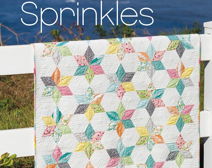 Sprinkles Quilt Pattern, Jaybird Quilts JBQ 160, Sidekick Ruler Modern ...