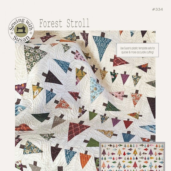 Forest Quilt Pattern - Etsy