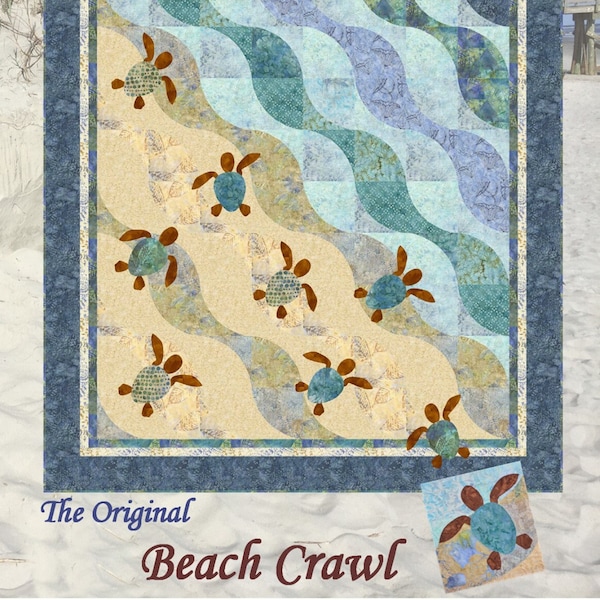 Turtle Quilt Pattern - Etsy