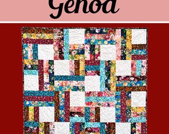 Elsie May Quilt Pattern, Villa Rosa Designs VRDRC256, Fat Quarter FQ Friendly Bargello Throw ...