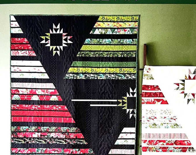 Noble Fir Quilt Pattern, Robin Pickens RPQP-NF159, Modern Jelly Roll ...