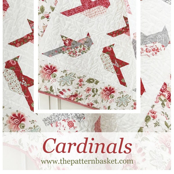 Cardinal Quilt Pattern - Etsy