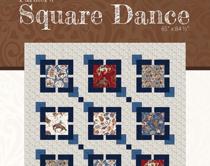 Farmer's Square Dance Quilt Pattern, Farmer's Daughters Quilts FDQ ...