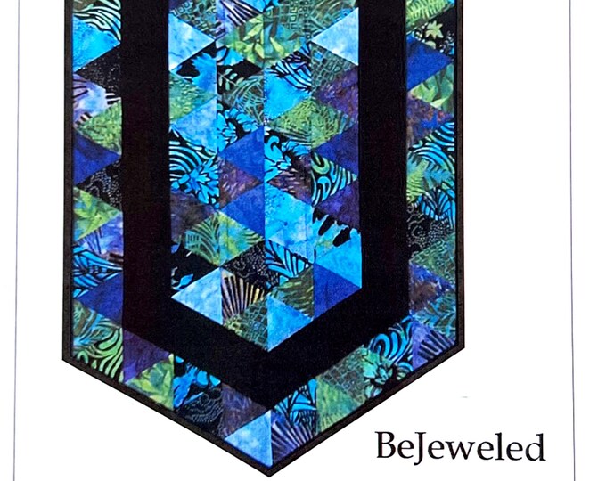 Bejeweled Table Runner Quilt Pattern, the Quilt Company TQC288, Jelly ...
