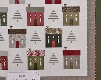 Pine View Quilt Pattern, Basicgrey PAT071, Fat Quarter FQ Friendly ...