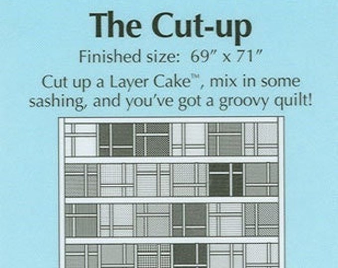The Cut up Quilt Pattern, Pieced Tree Patterns TINY63, Layer Cake ...