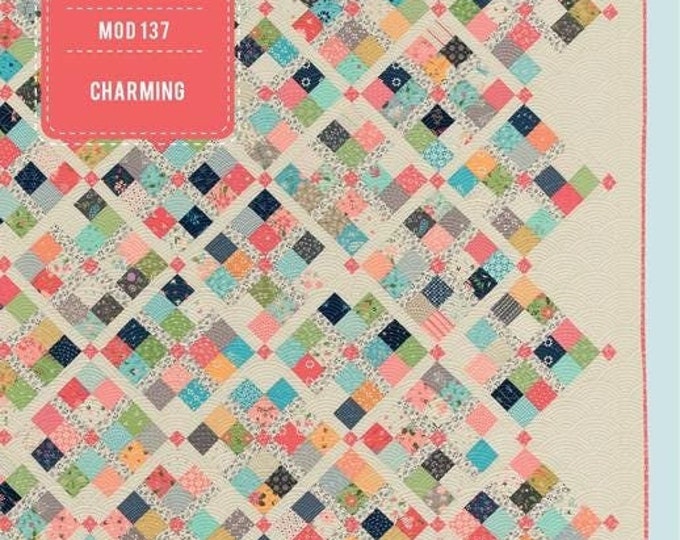 Charming Quilt Pattern, Moda MOD137, Layer Cake Charm Square Friendly ...