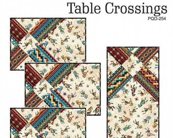 Table Crossings Quilt Pattern, Poor House Quilt Designs PQD-254, Place ...