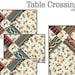 Table Crossings Quilt Pattern, Poor House Quilt Designs PQD-254, Place ...