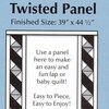 Panel Surround Quilt Pattern, Pieced Tree Patterns TINY134, Panel ...