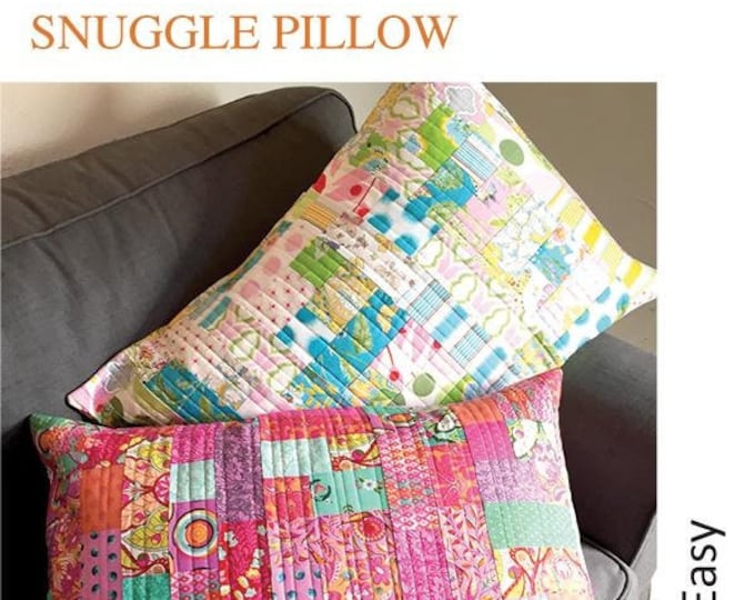 Snuggle Pillow Quilt Pattern, Lynne Wilson Designs LWD206, Junior Jelly ...