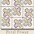 Lazy Daisy Quilt Pattern, Chelsi Stratton Designs CSD161, F8 Fat ...