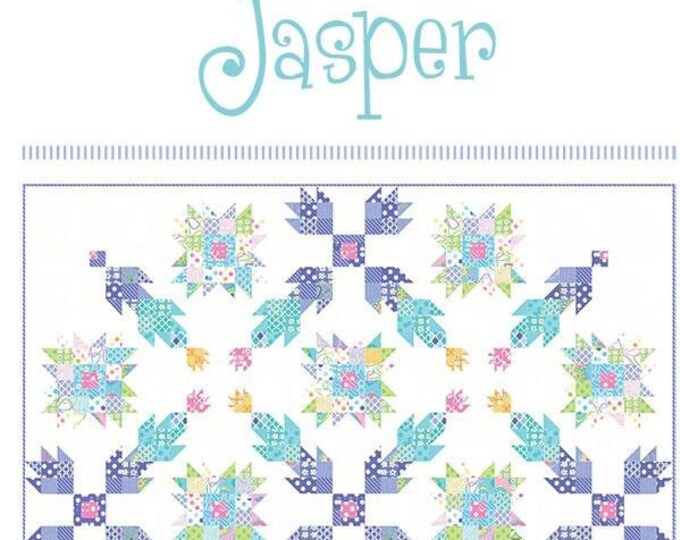 Jasper Quilt Pattern, QJPM001, Fat Quarter FQ Friendly, Bear Paw ...