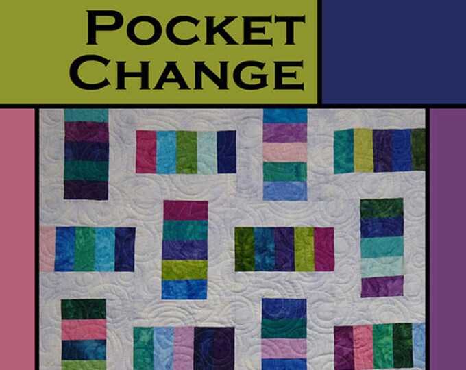 POCKET CHANGE Quilt Pattern Villa Rosa Designs Charm Pack Friendly ...