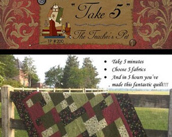 Take 5 Quilt | Etsy