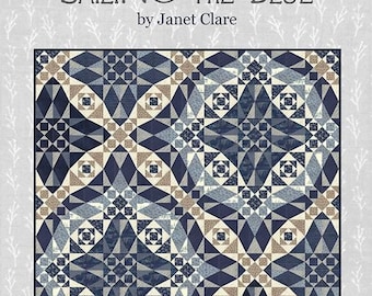 Tranquility Quilt Pattern, Quilted Garden Designs QGD194, Storm at Sea ...