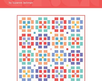 Sunset Stroll Quilt Pattern, SGD075, Yardage Friendly, Scrappy ...