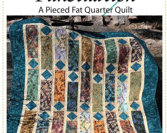 Punctuation Quilt Pattern, Quilting Renditions QR1238, Fat Quarter FQ ...