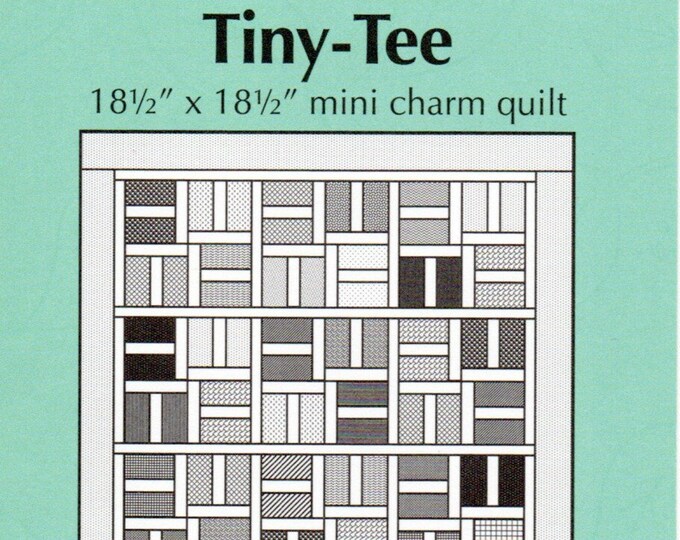 LAST CALL Tiny Tee Quilt Pattern, Pieced Tree Patterns TINY117, Mini ...