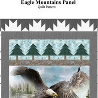 Soaring the Flag Quilt Panel: Bald Eagle, American Flag, Patriotic - Etsy