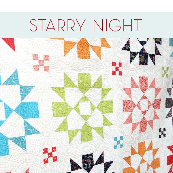 Starry Night Quilt Pattern - Etsy