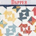 LAST CALL Dapper Quilt Pattern ISE 184 Fat Quarter Fq | Etsy
