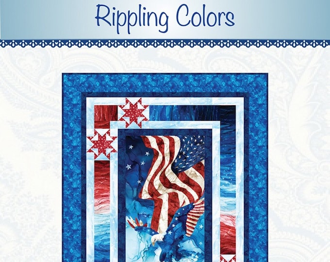 Frozen Path Quilt Pattern, BTBQ304, Vertical Fabric Panel Friendly ...