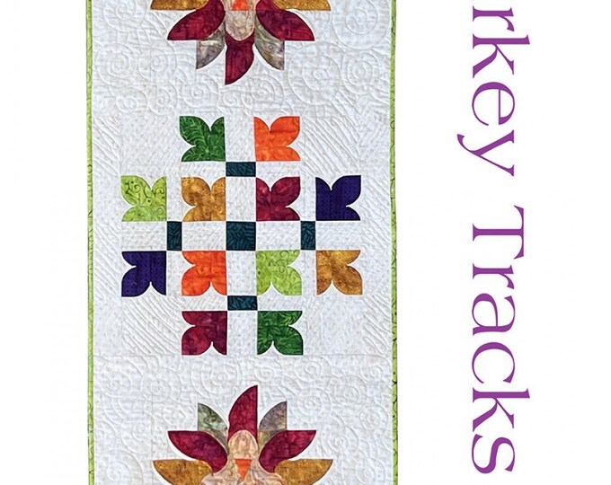 Turkey Tracks Table Runner Pattern, Southwind Designs SWD444-TT ...