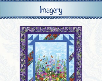 Frozen Path Quilt Pattern, BTBQ304, Vertical Fabric Panel Friendly ...