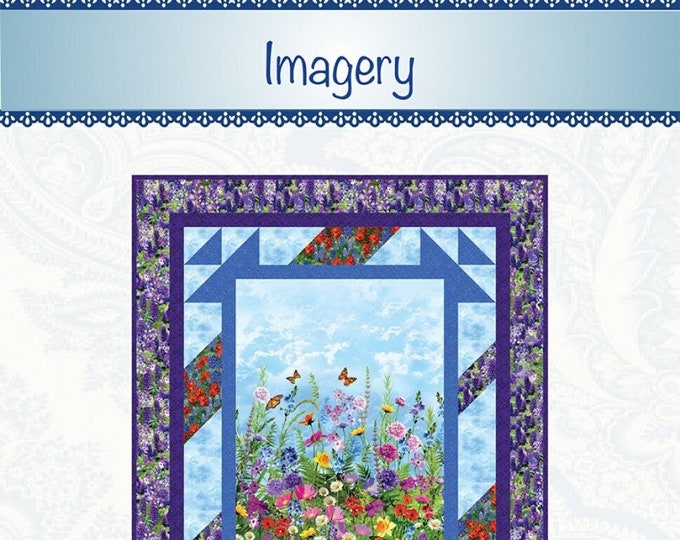 Imagery Quilt Pattern, Bound to Be Quilting BTBQ384, Vertical Fabric ...