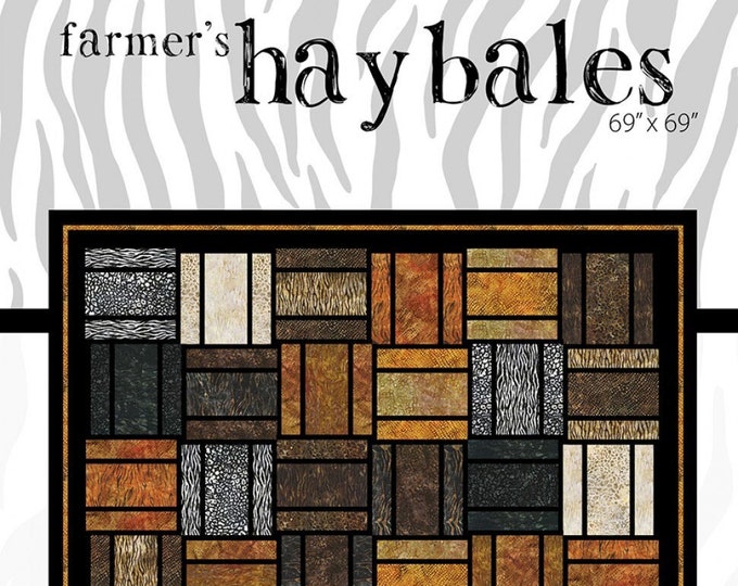LAST CALL Farmer's Hay Bales Quilt Pattern, Farmer's Daughters Quilts ...