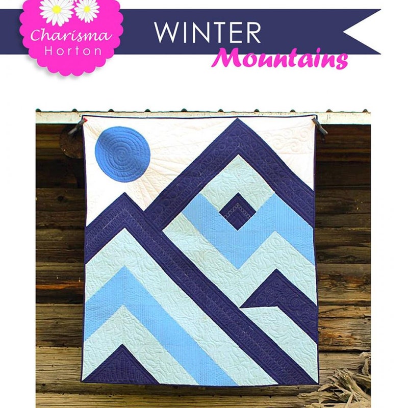 Mountain Quilt Pattern - Etsy