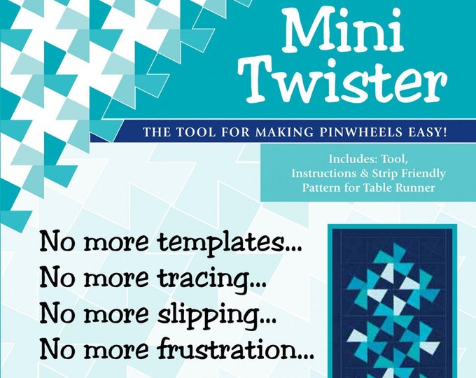 LAST CALL - Mini Twister Tool for 4.5" Inch Squares or 2.5" Strips ...