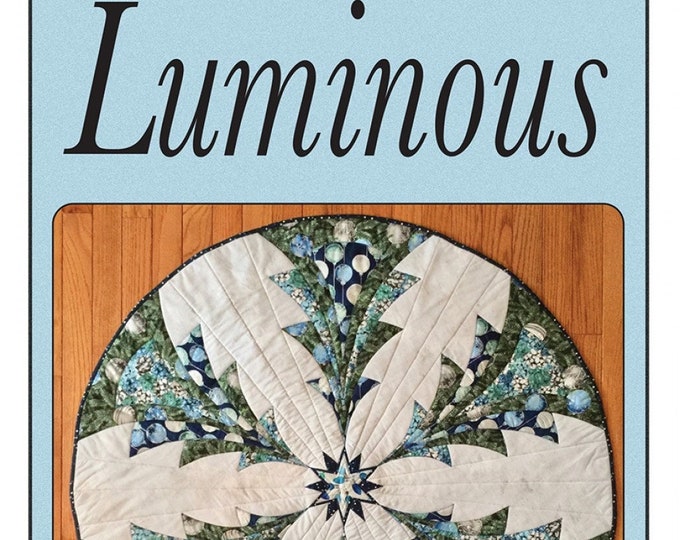 Luminous Quilt Pattern, Quilted Garden Designs QGD168, Christmas Trees ...