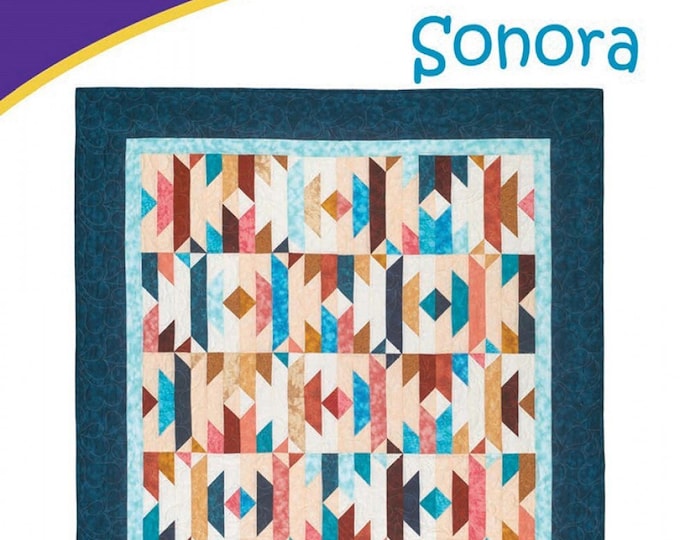 Sonora Quilt Pattern, SRRSON, Jelly Roll Friendly, Strip Club ...