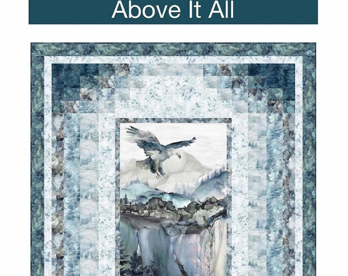 Above It All Panel Frame Quilt Pattern, Pine Tree Country Quilts ...