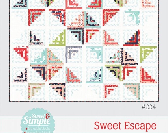 Sweet Escape Quilt Pattern - Star Quilt Pattern - Thimble Blossoms TB ...