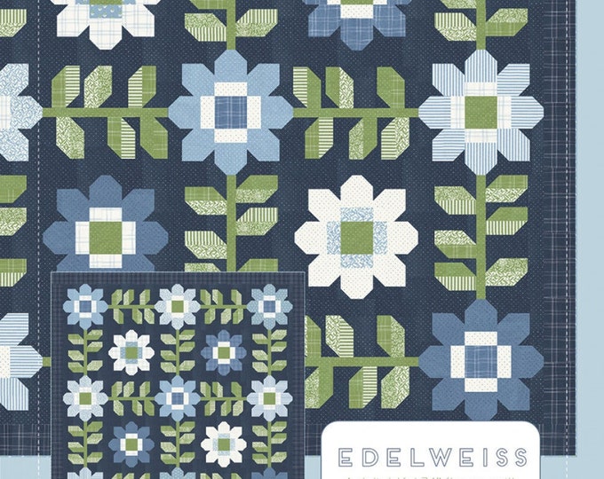 Edelweiss Quilt Pattern, Thimble Blossoms TB278, Fat Quarter Friendly ...