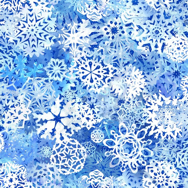 Snowflake Fabric - Etsy